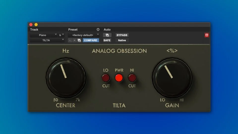 Free Plugin - Analog Obsession TILTA | Production Expert