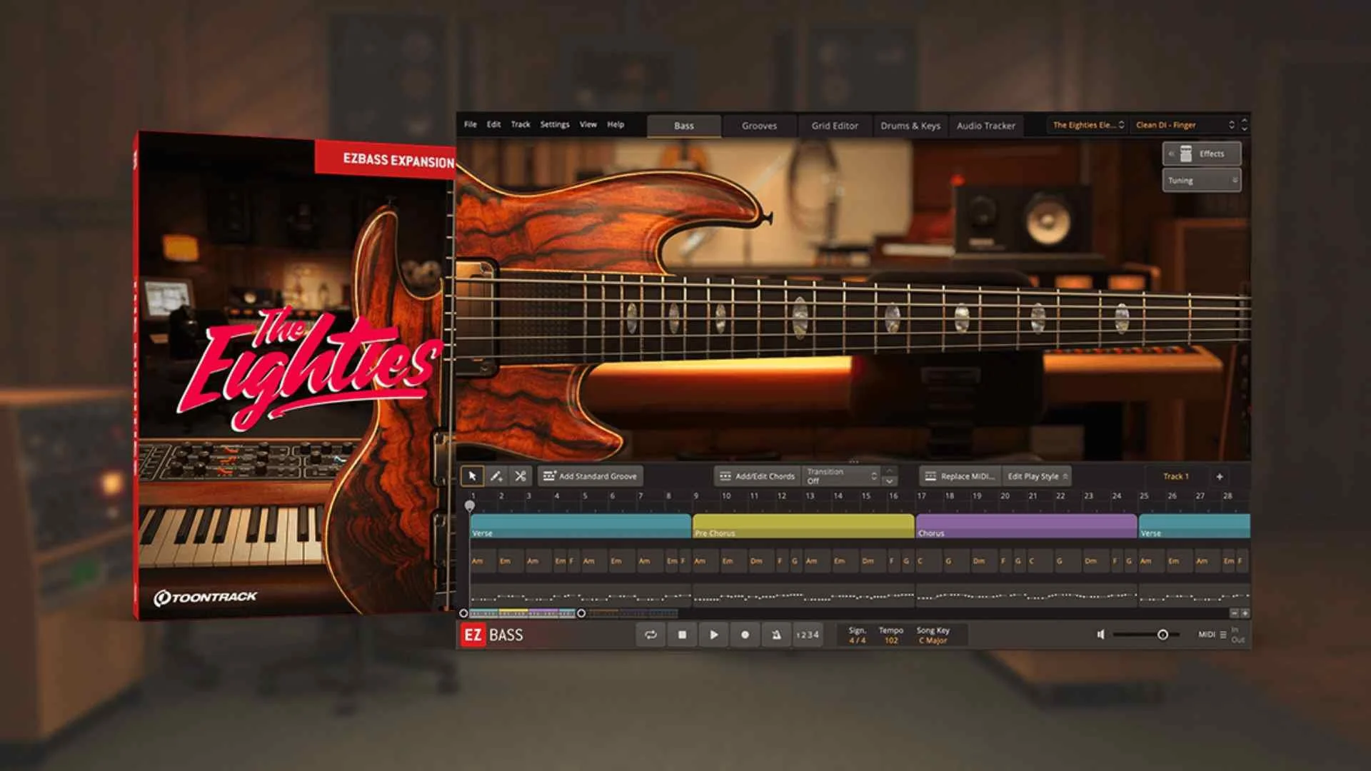 Toontrack The Eighties EBX EZbass Expansion Released | Production Expert