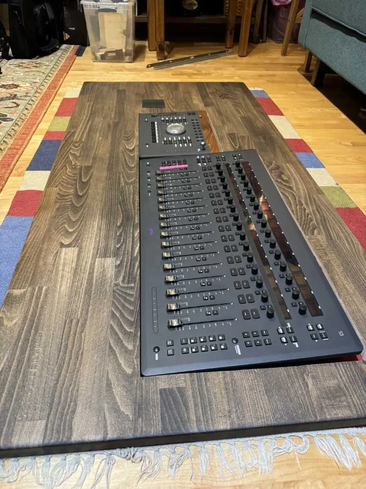 Building A DIY Custom Mixing Console Desk | Production Expert