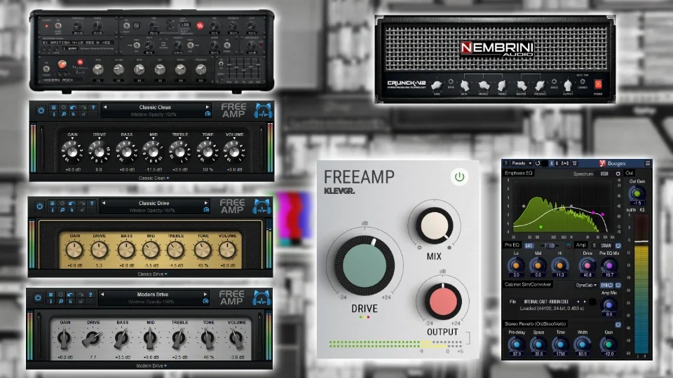 5 Free Amp SIM Plugins For You To Use In The Box | Production Expert