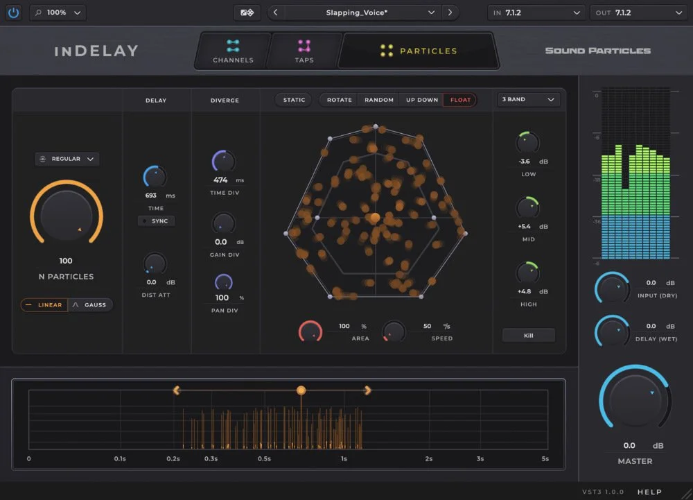 Sound Particles inDelay Plugin Released | Production Expert