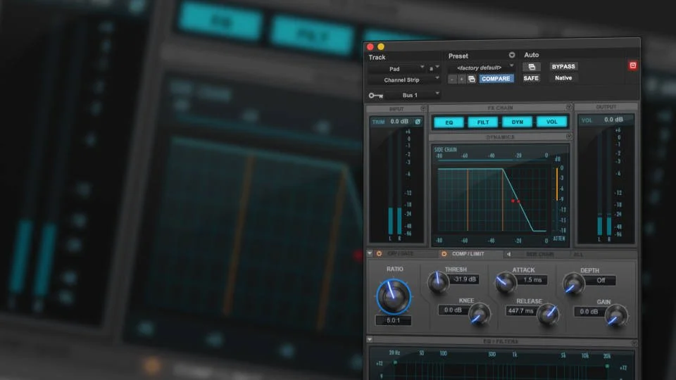 How To Set Up Side Chain Compression In Pro Tools Explained In Under A Minute | Production Expert