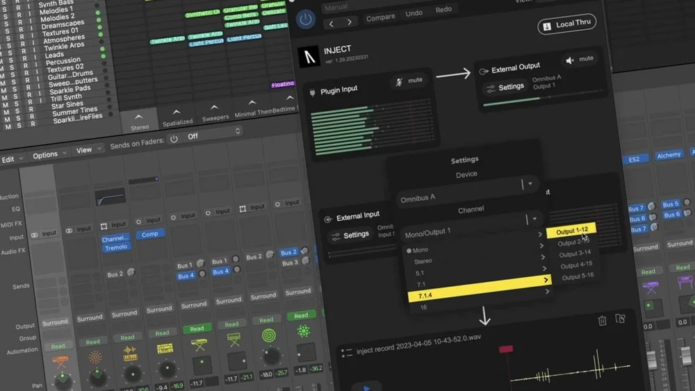 Audiomovers INJECT Audio Routing And Recording Plugin Announced ...