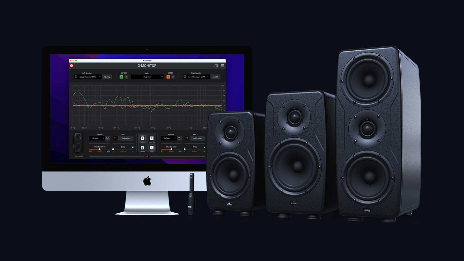 IK Multimedia X-MONITOR Software For iLoud Precision Studio Monitors ...