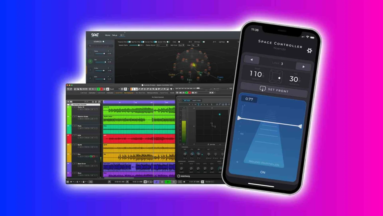 Sound Particles Space Controller OSC Released | Production Expert