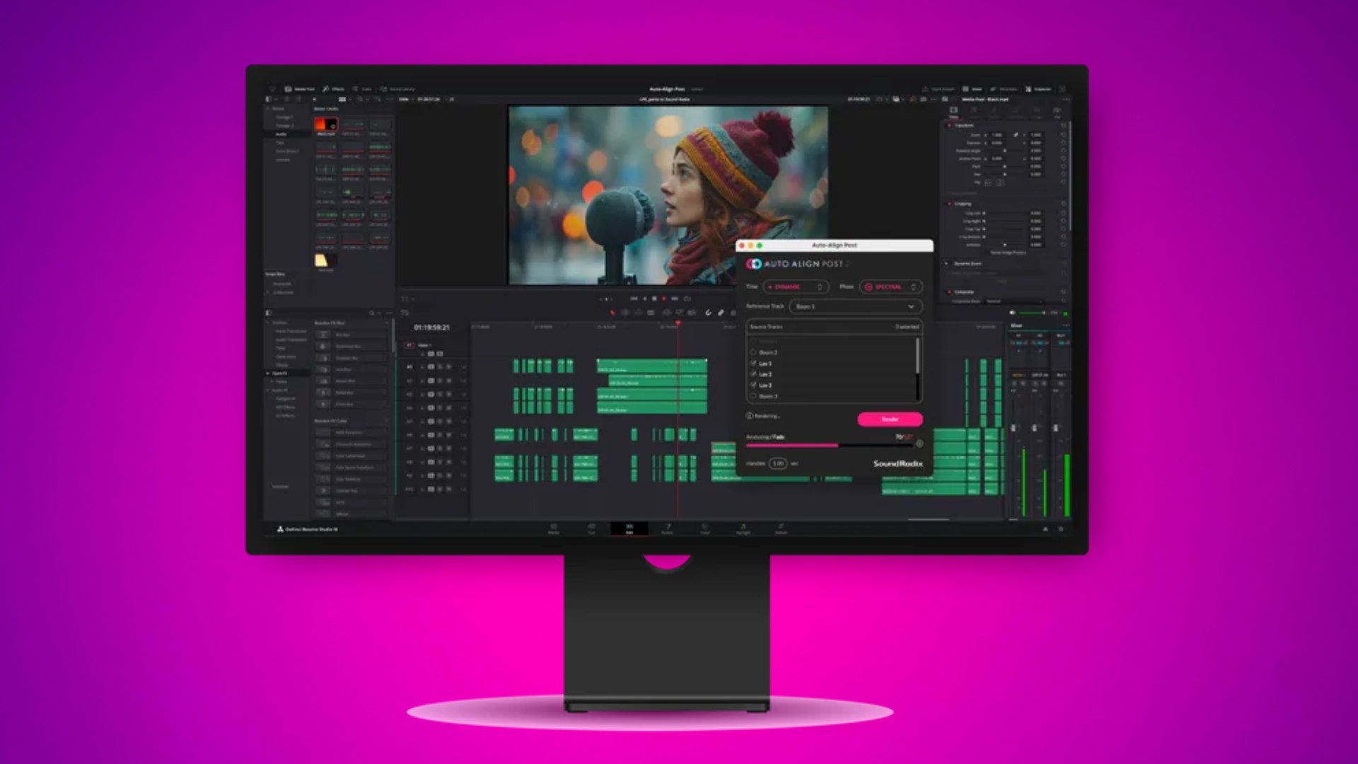 Sound Radix Auto Align Post 2.3 Released With DaVinci Resolve Support ...