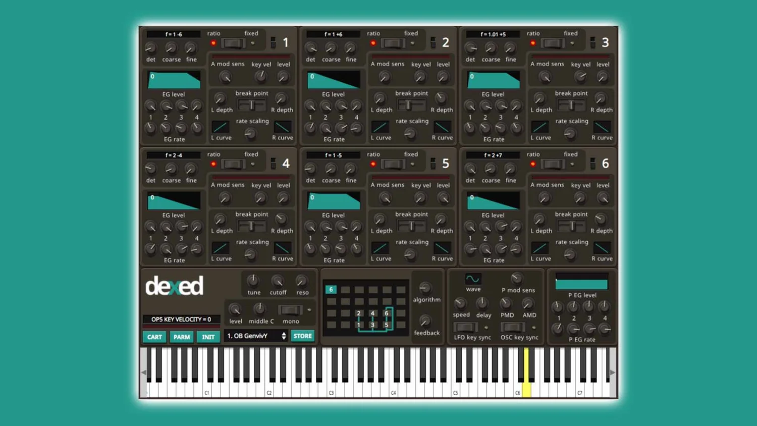 Russ Hughes Product Of The Year 2022 - Dexed FM Plugin Synth ...