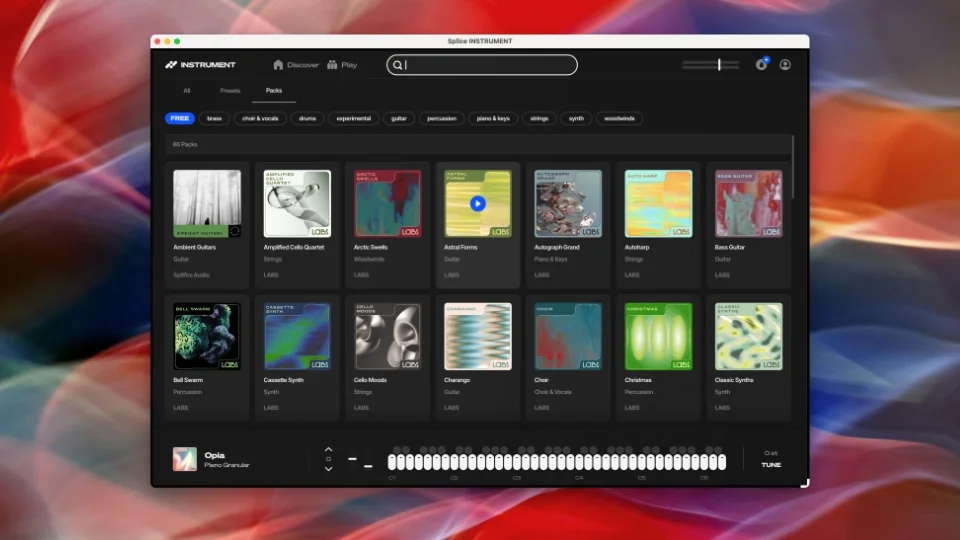 Free Plugin - Splice Instrument With 66 Free Instrument Packs ...