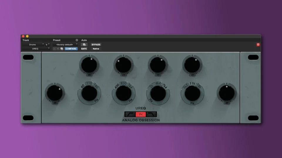 Free Plugin - Analog Obsession UREQ | Production Expert