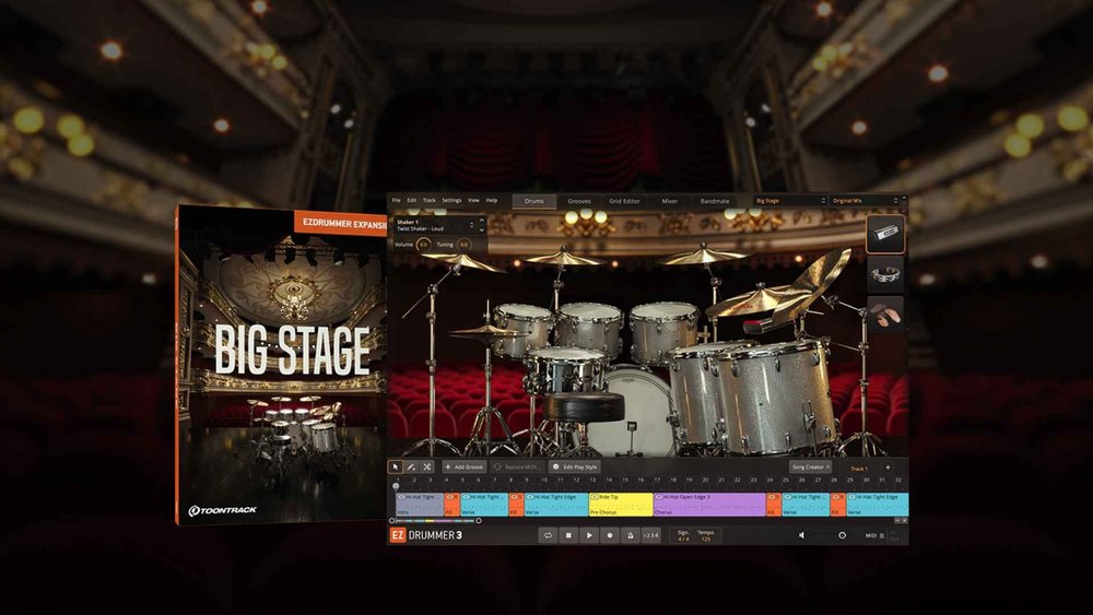Toontrack EZdrummer 3 Big Stage EZX Released | Production Expert