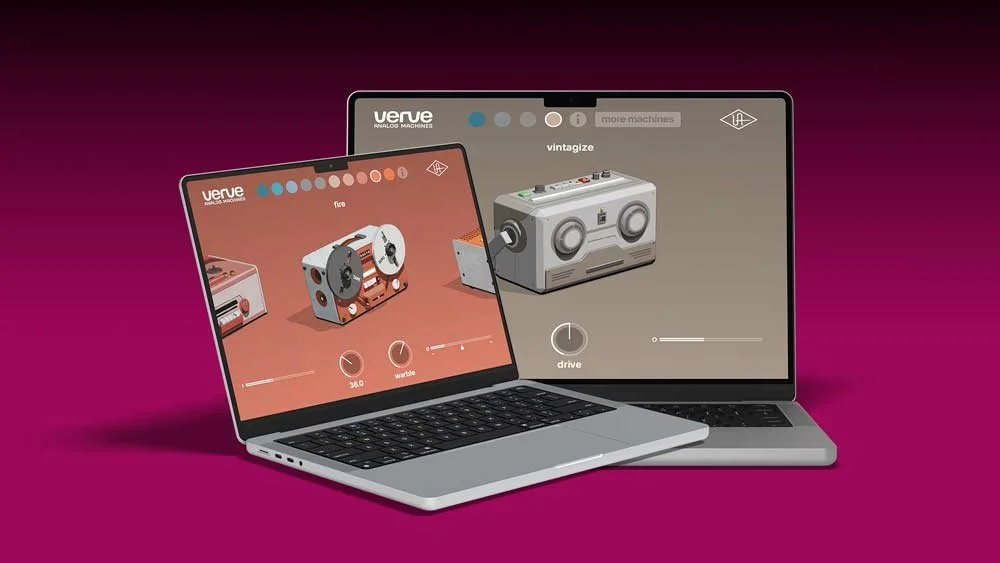 Universal Audio UAD Verve Analog Machines Announced | Production Expert