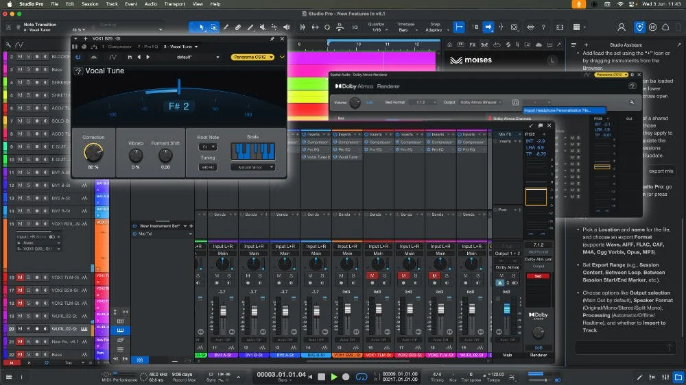 Fender Studio Pro 8.1 Adds Studio Assistant, Moises Integration And ...