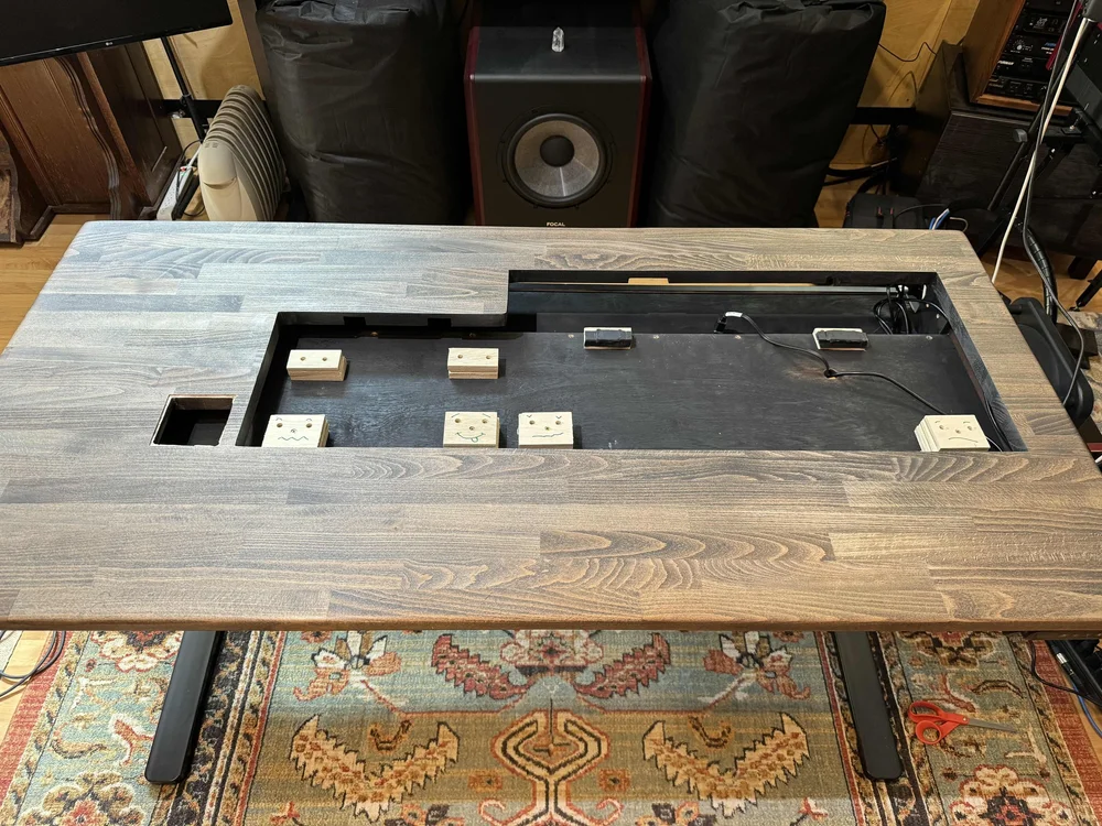Building A DIY Custom Mixing Console Desk | Audio Production: News ...