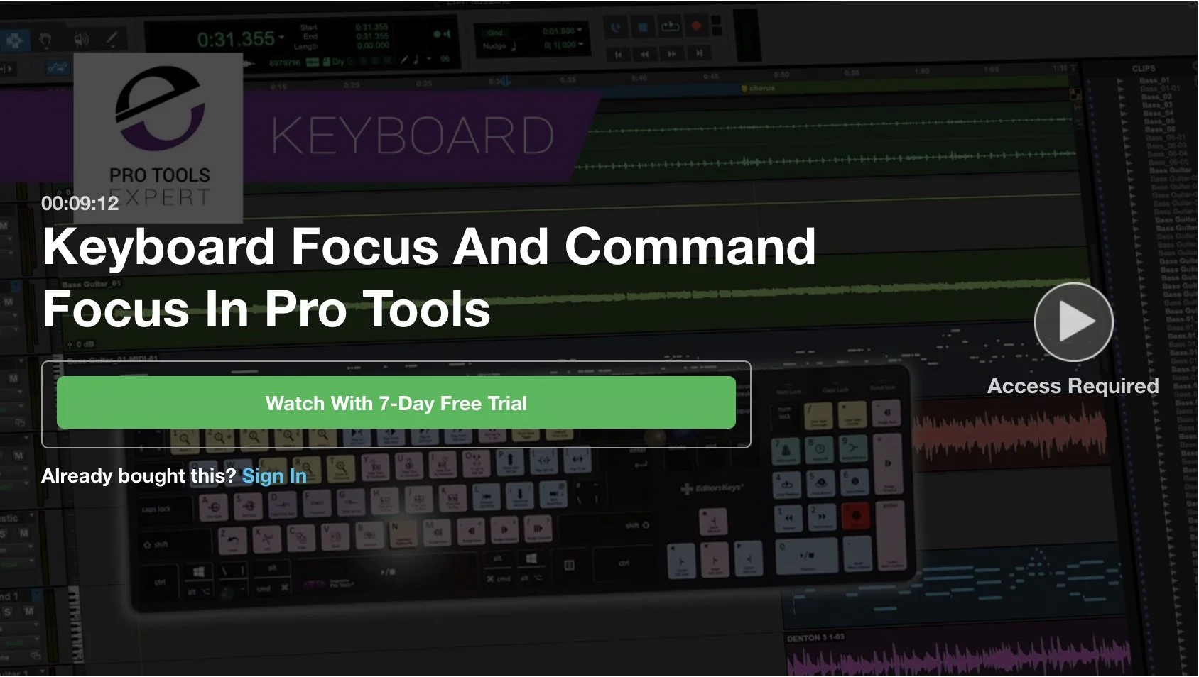 3 Reasons To Turn Off Command Focus In Pro Tools | Pro Tools - The ...