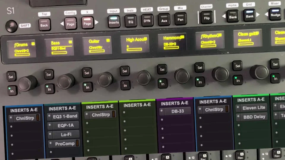 Channel Mode And Folder Spill - 2 Great Reasons To Try The Avid S1 ...