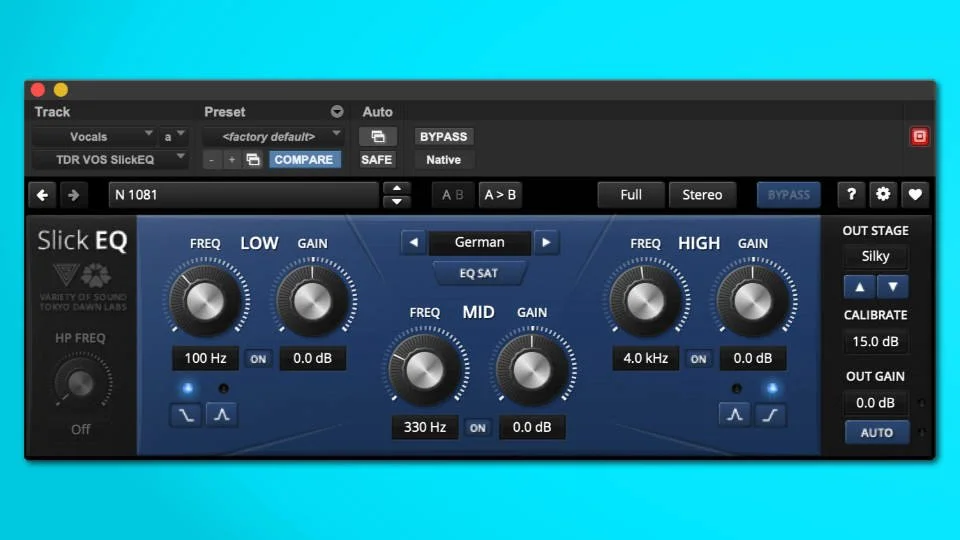 Free Plug-in - Tokyo Dawn Labs Slick EQ | Audio Production: News ...
