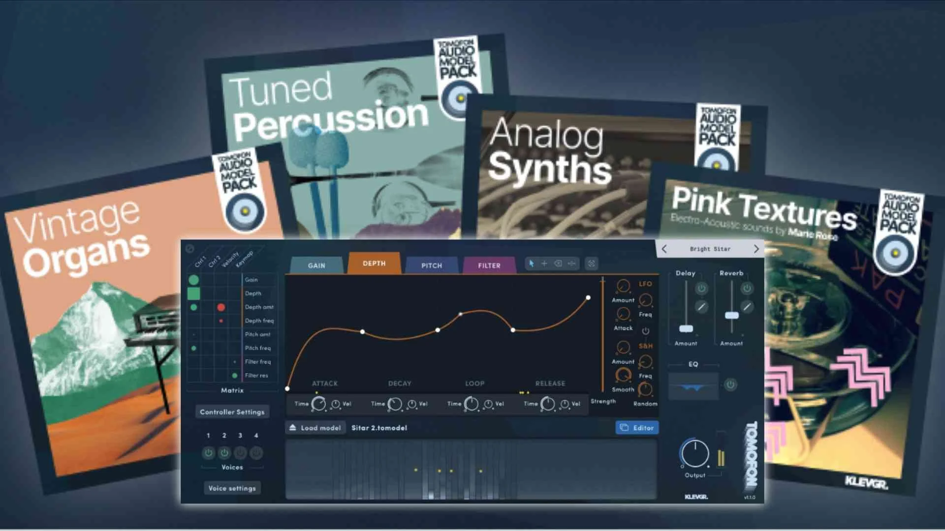Klevgrand Tomofon Audio Model Packs Released | Audio Production: News ...