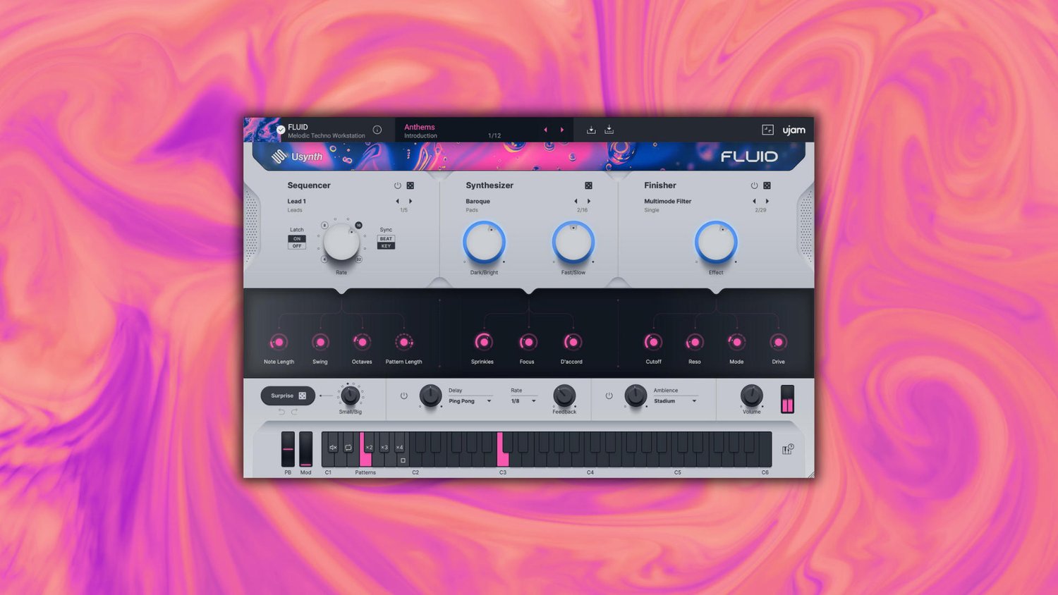 UJAM Usynth FLUID Synth Released | Production Expert