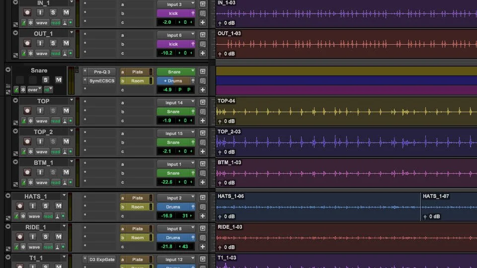 Using Colour With Routing In Pro Tools | Production Expert