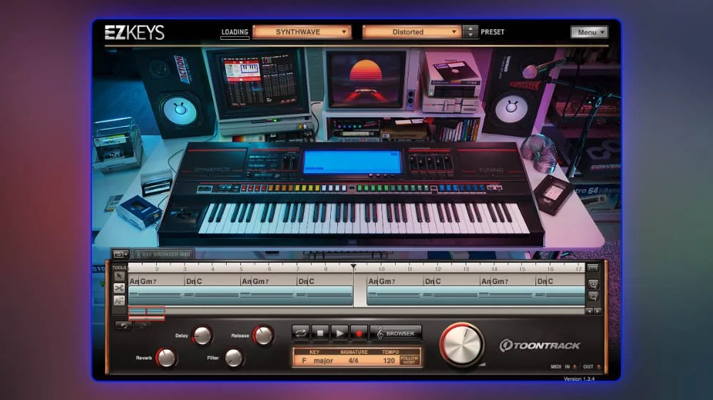 We Check Out Toontrack Synthwave For EZdrummer And EZKeys | Production Expert