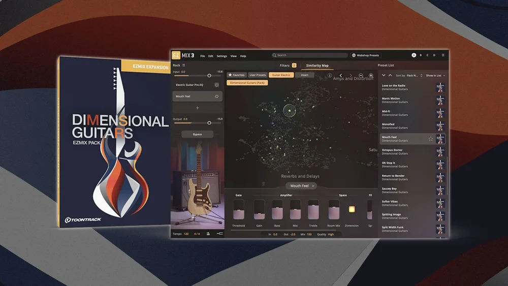 Toontrack Dimensional Guitars EZmix Pack for EZmix 3 Released | Audio ...