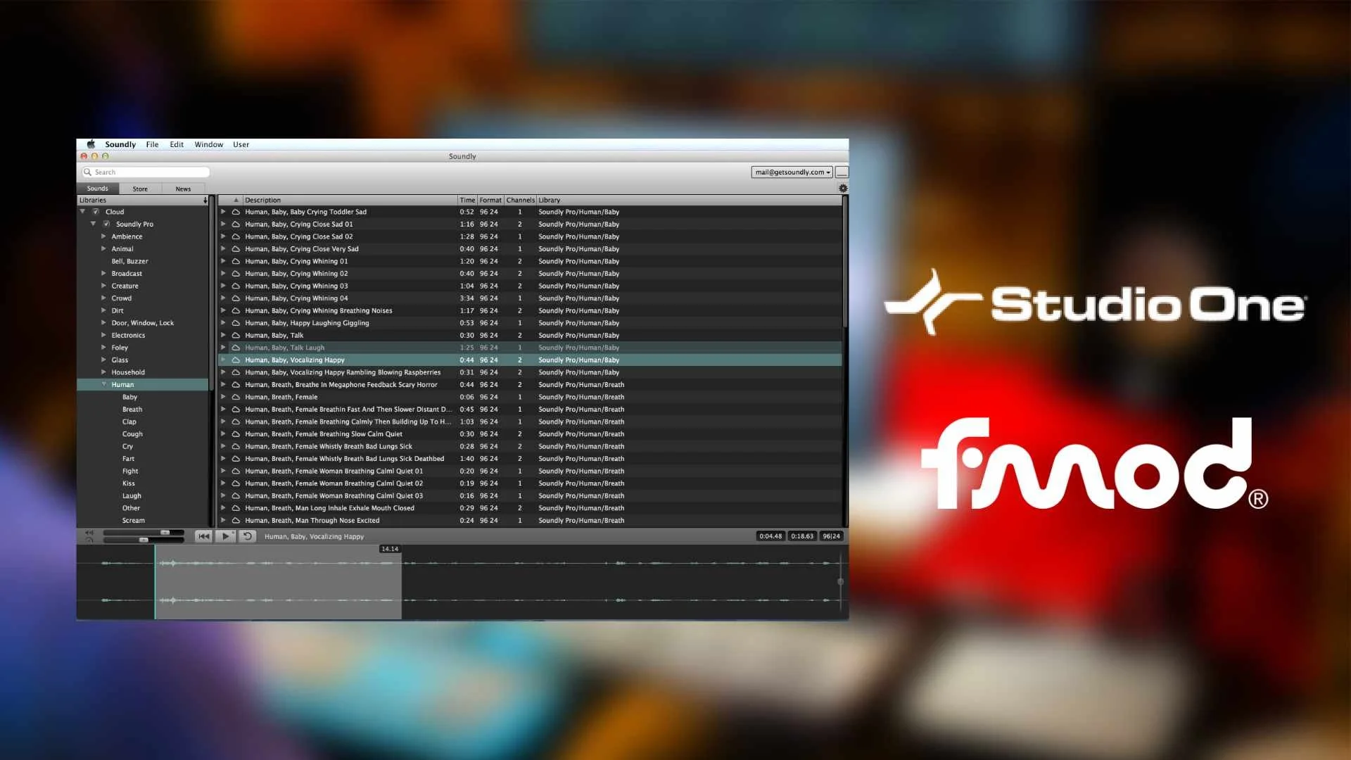 Soundly Update Released With Studio One And FMOD Studio Integration | Production Expert