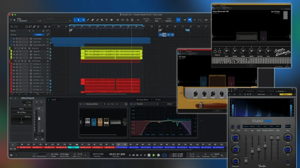 Fender Studio Pro 8 Announced | Audio Production: News, Tutorials & Reviews