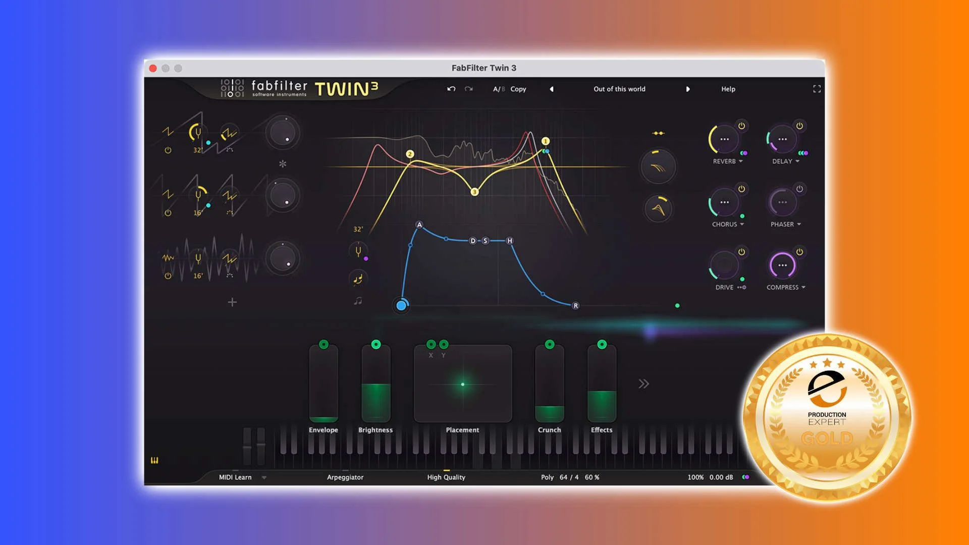 FabFilter Twin 3 Synth Virtual Instrument - Expert Review | Production ...
