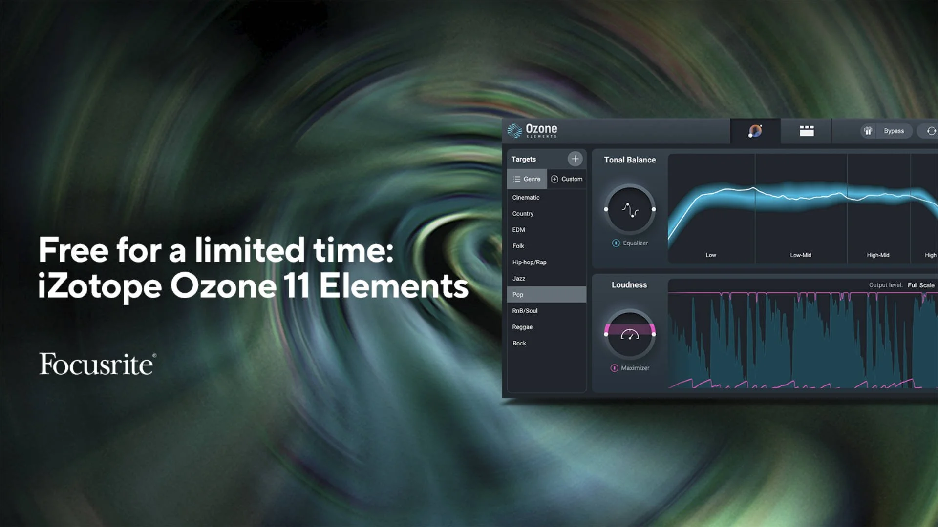 Focusrite Offers iZotope Ozone 11 Elements For Free - Limited Time Offer | Production Expert
