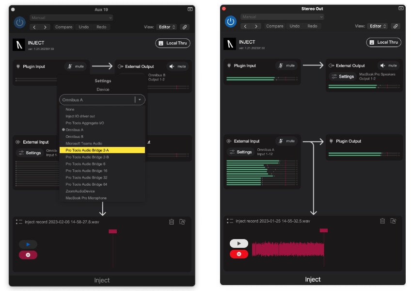 Audiomovers INJECT Audio Routing And Recording Plugin Announced ... Audiomovers INJECT Audio Routing And Recording Plugin Announced ...
