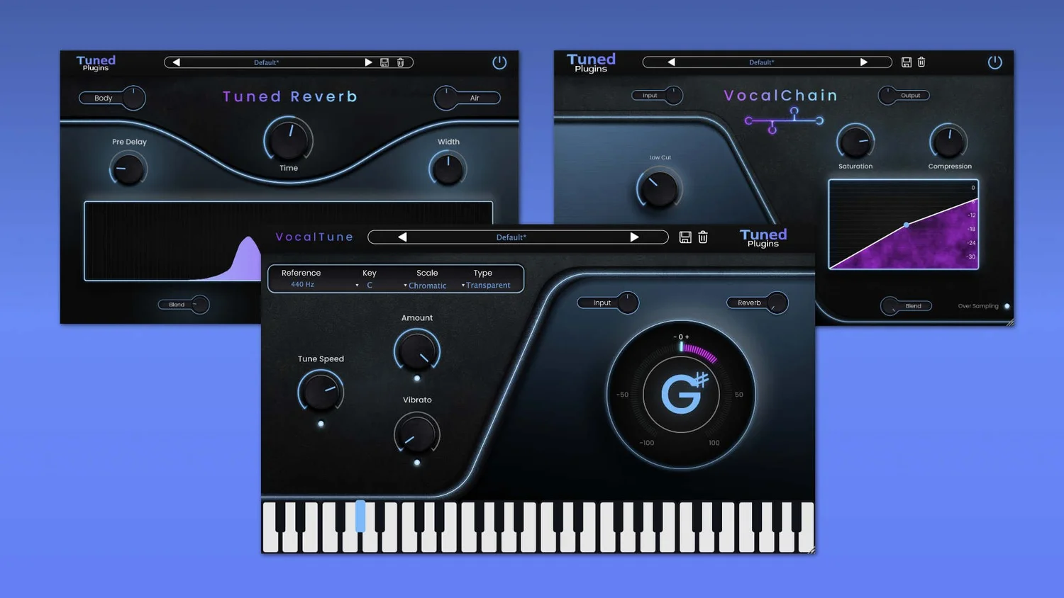 Tuned Plugins Release Vocal Tune, Vocal Chain And Tuned Reverb Plugins ...