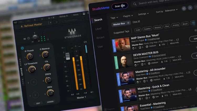 Use Waves StudioVerse To Find Great Mix Settings | Audio Production ...