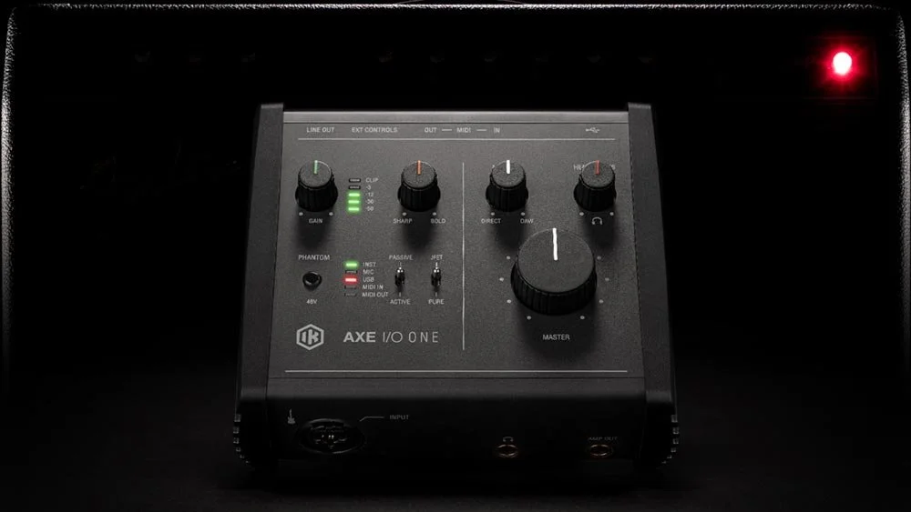 IK Multimedia AXE I/O ONE Audio Interface Released | Production Expert
