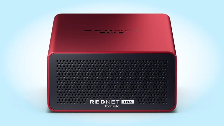 Focusrite RedNet TNX Dante Audio Interface Announced | Production Expert