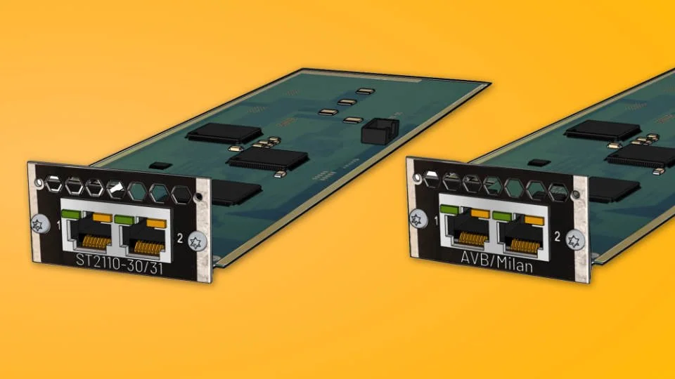 DAD Show New Expansion Cards With AVB Milan Support At NAB 2025 ...