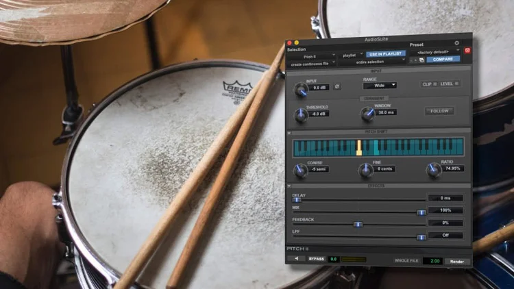 Tip - Fatten Your Snares Using Stock Pro Tools Plugins | Production Expert