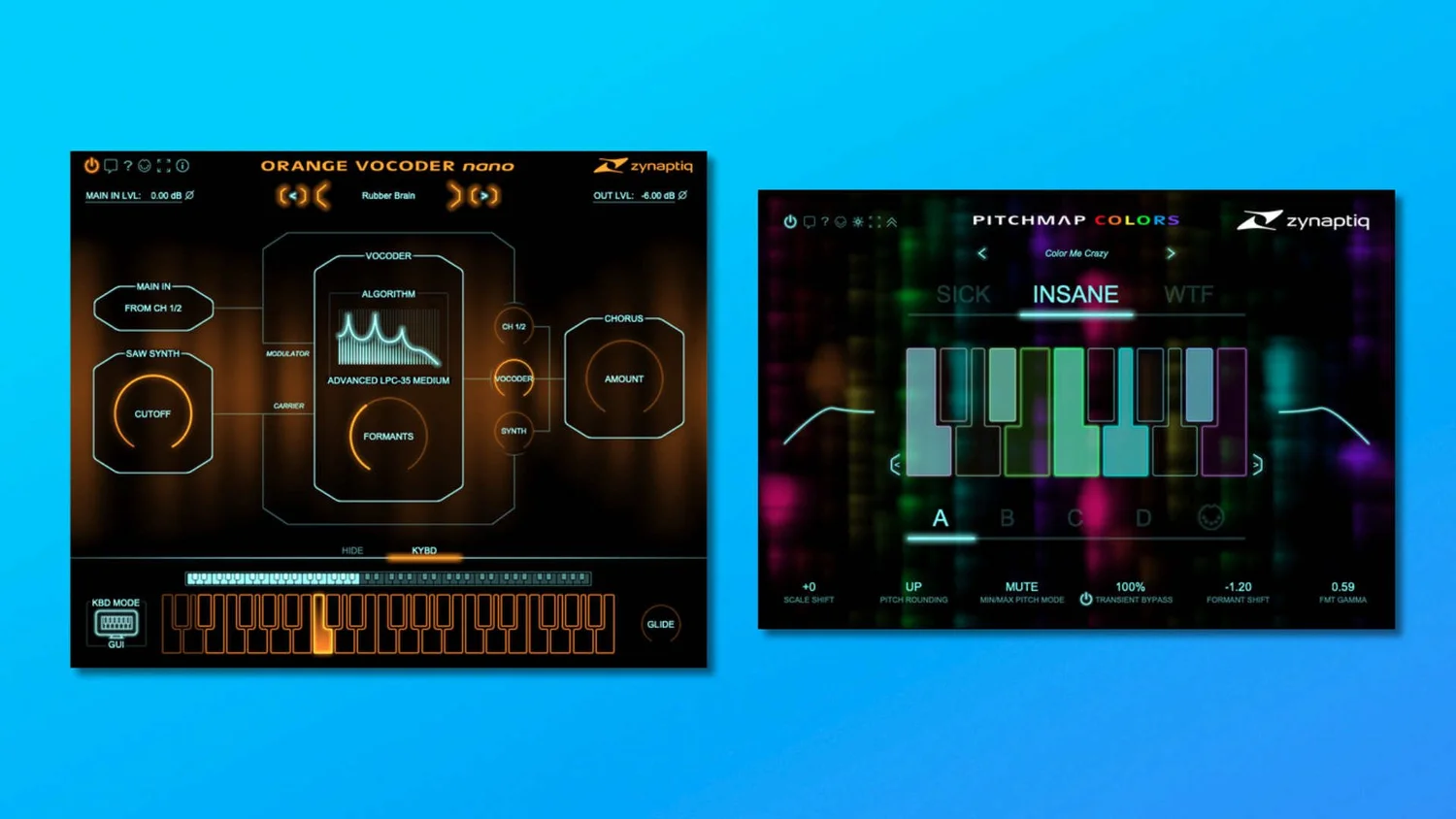 Zynaptiq Pitchmap Colors and Orange Vocoder Nano Released | Production ...