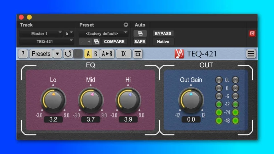 Free Plugin - Voxengo TEQ-421 | Audio Production: News, Tutorials & Reviews