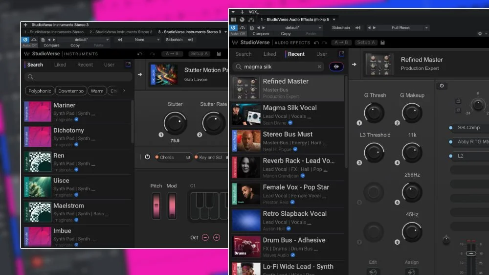 We Explore Waves StudioVerse Instruments And Audio Effects | Audio ...