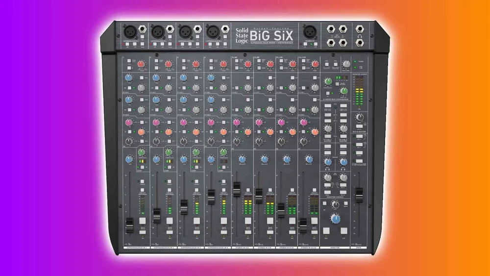 SSL Big SiX - New Solid State Logic Console Announced | Production Expert