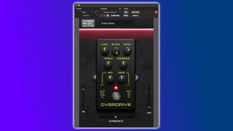 Free S-Drive Bass | OD Plugin - Enhance Your Bass Tracks Today ...