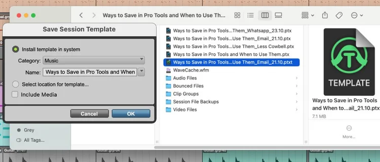 Five Ways To Save In Pro Tools And When To Use Them | Production Expert
