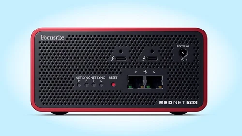 Focusrite RedNet TNX Dante Audio Interface Announced | Production Expert