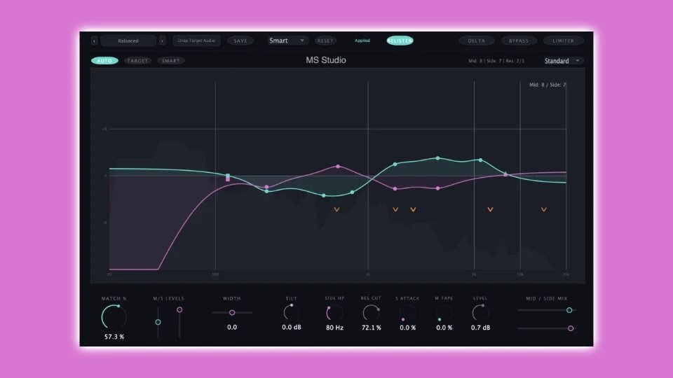 RastSound MS Studio Released - Intelligent Mid/Side Tone Matching ...