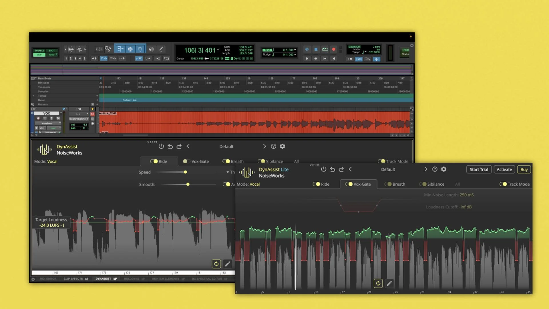 NoiseWorks Audio DynAssist ARA Pro Tools Integration And Free Lite ...