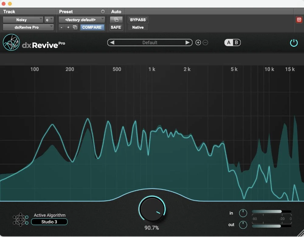 Accentize dxRevive Pro Algorithms - Which Should You Use? | Production Expert