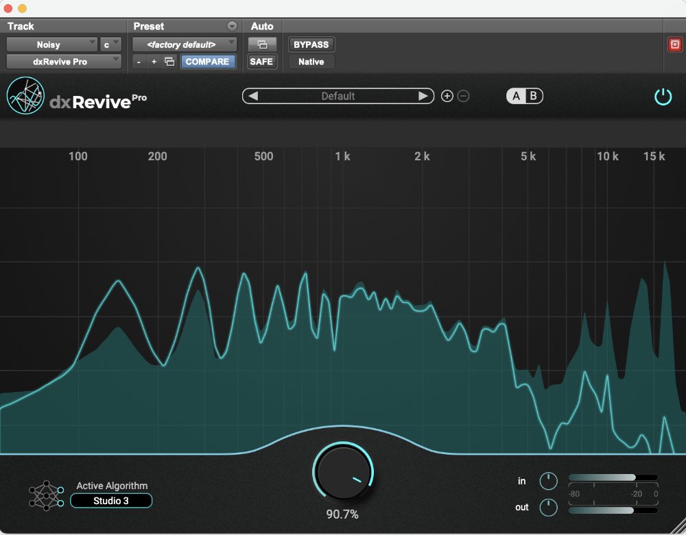 Accentize dxRevive Pro Algorithms - Which Should You Use? | Production ...