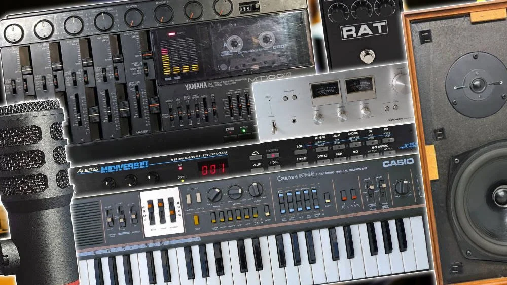 My First Studio Set-up - Luke Goddard Recording In The Early 1990s ...