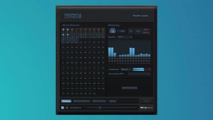 Fiedler Audio Mastering Console - Dolby Atmos Mastering Application ...