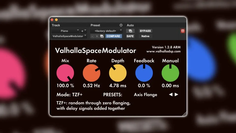 Free Plugin - Space Modulator From Valhalla DSP | Production Expert